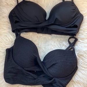 Coco Reef | Swim | Coco Reef Black Bikini Bra Sized Bathing Suit Swim ...